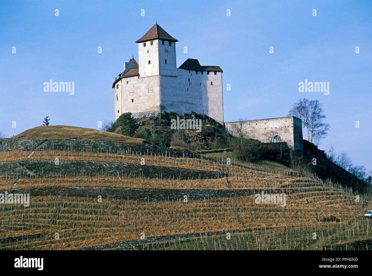 Gutenberg Castle Balzers Liechtenstein High Resolution Stock ...