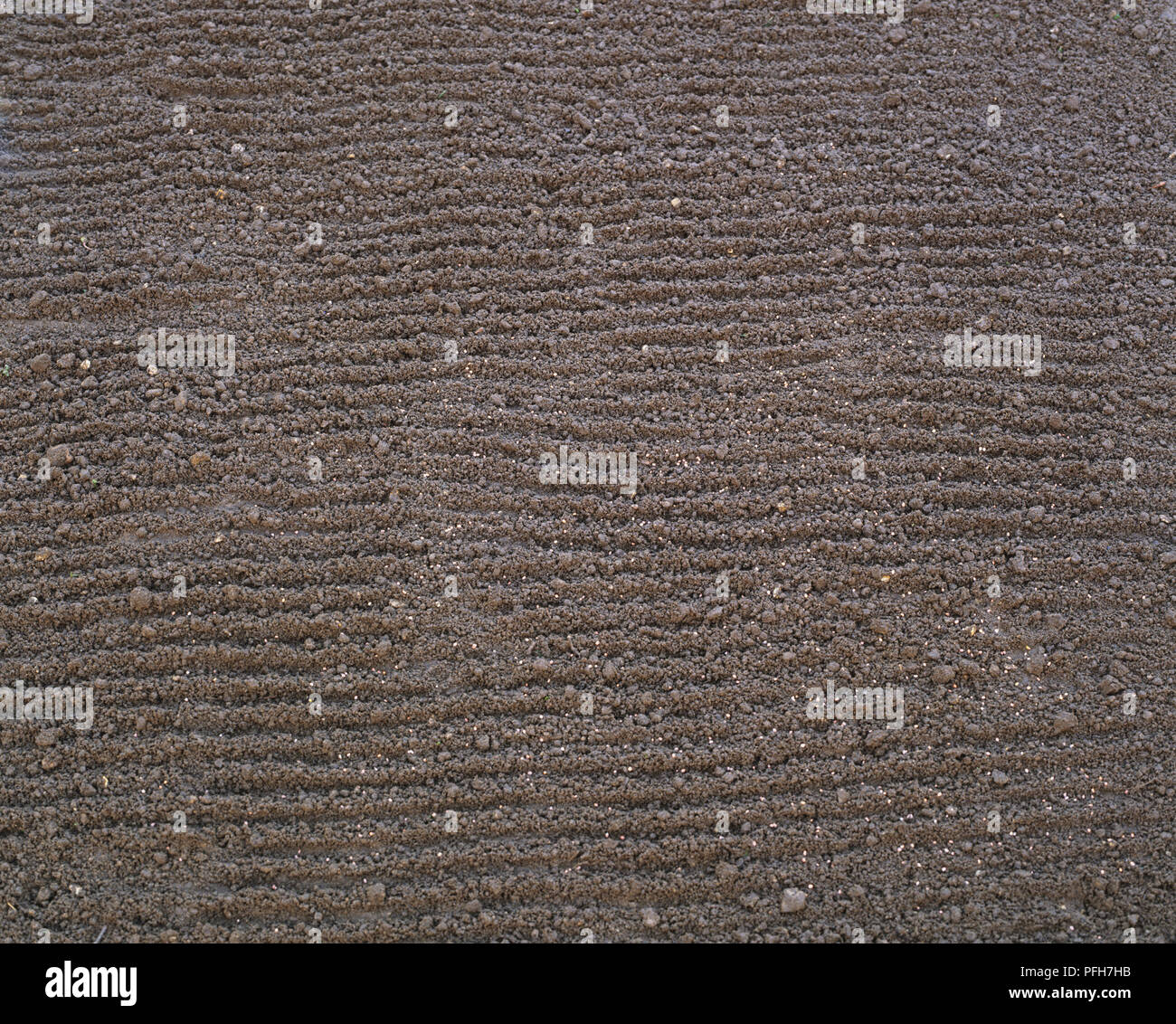 Raked soil hi-res stock photography and images - Alamy