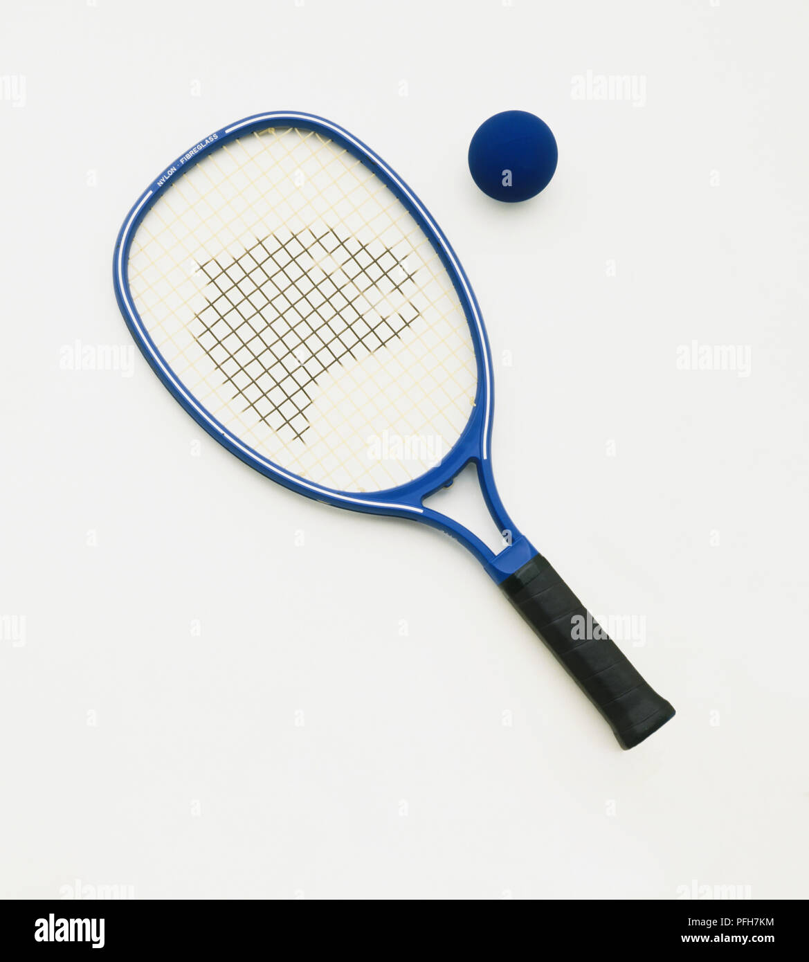 Racketball, racket, ball, leather glove and shoe Stock Photo - Alamy
