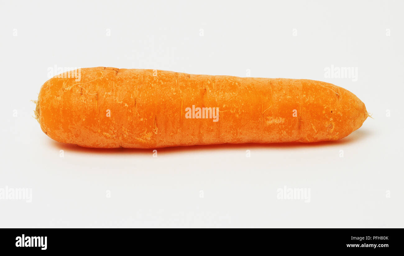 A Carrot, side view Stock Photo - Alamy