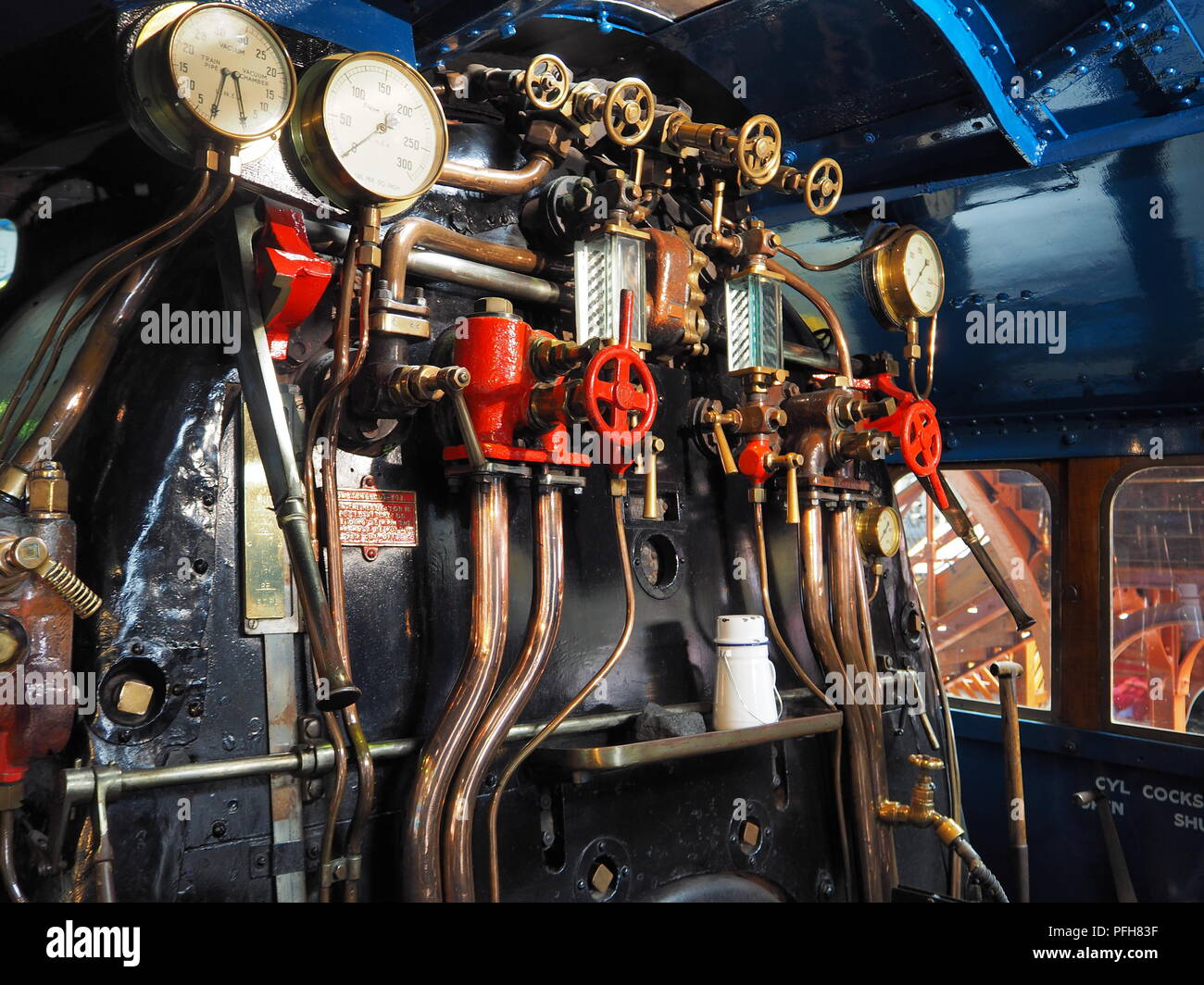 Steam locomotive cab hi-res stock photography and images - Alamy