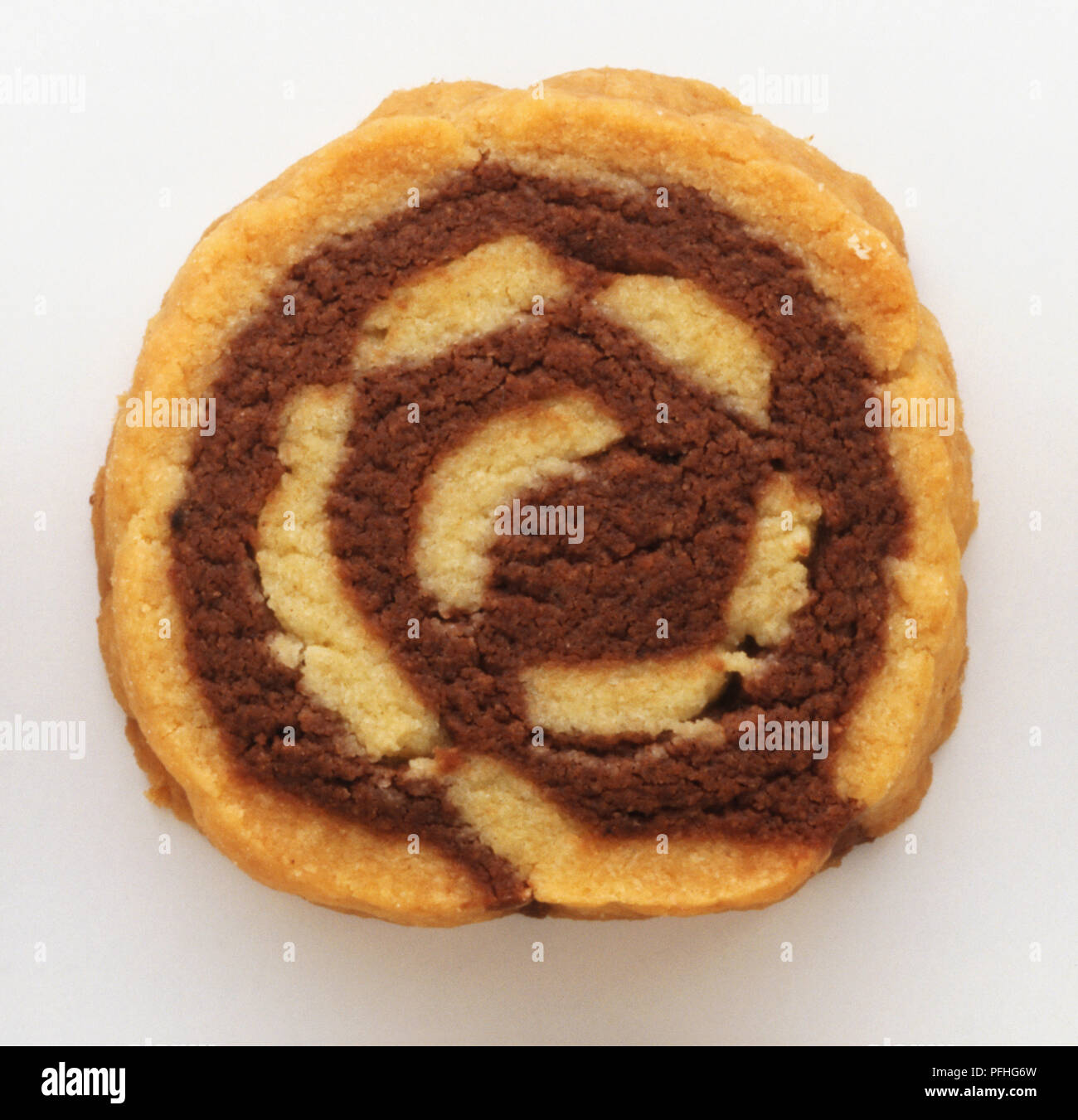 Swiss roll, sponge rolled round jam or cream filling Stock Photo - Alamy