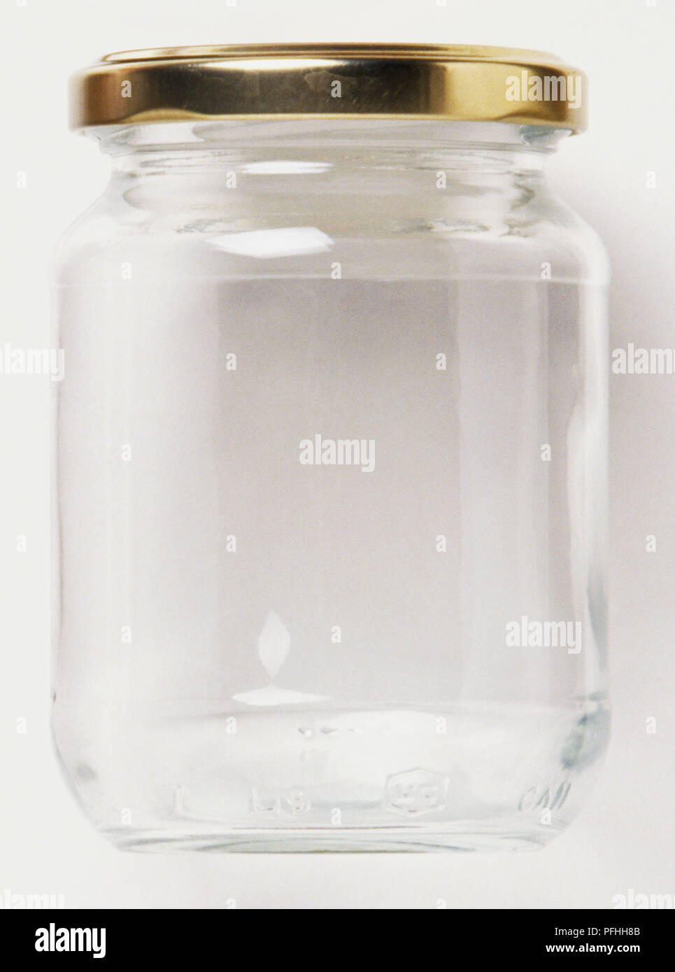 Jar with lid Stock Photo - Alamy