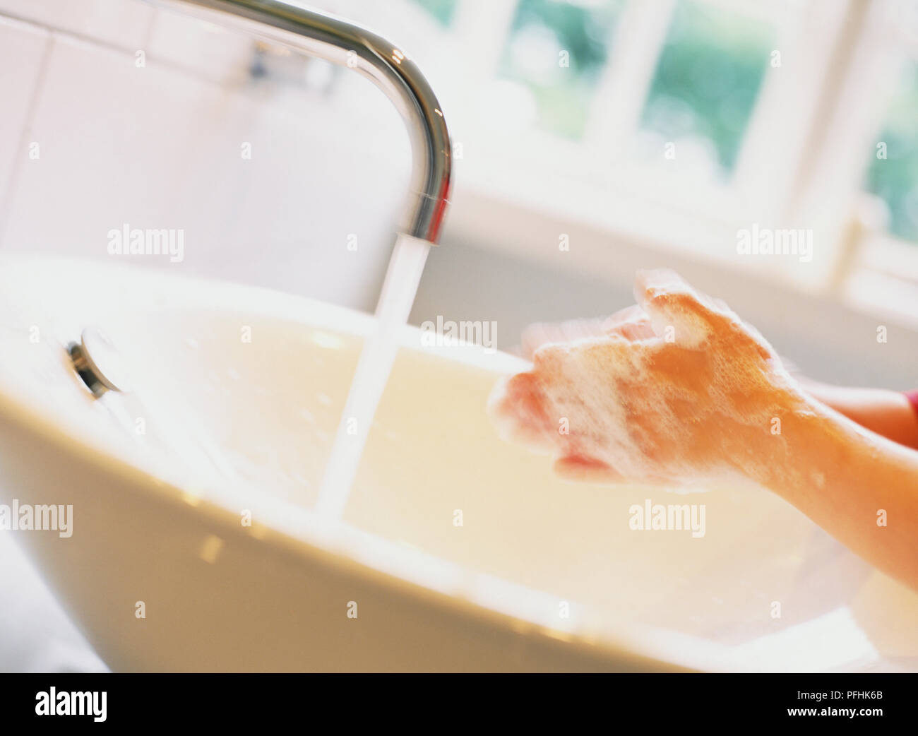 Covered with soap hi-res stock photography and images - Alamy