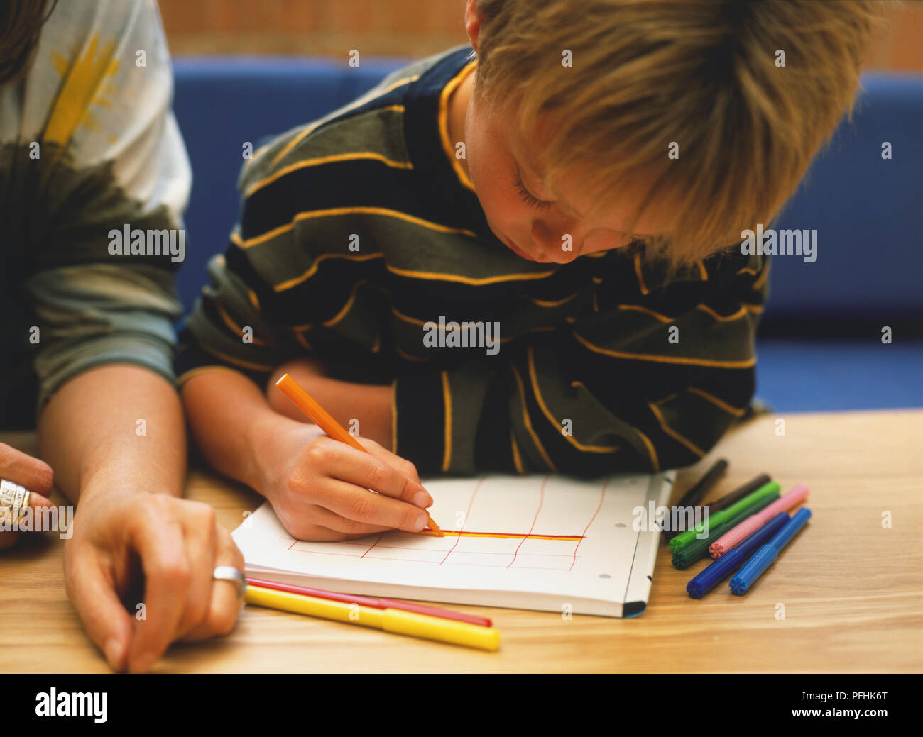 Grid drawing hi-res stock photography and images - Alamy