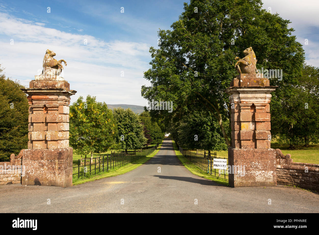 Nunwick hall hi-res stock photography and images - Alamy
