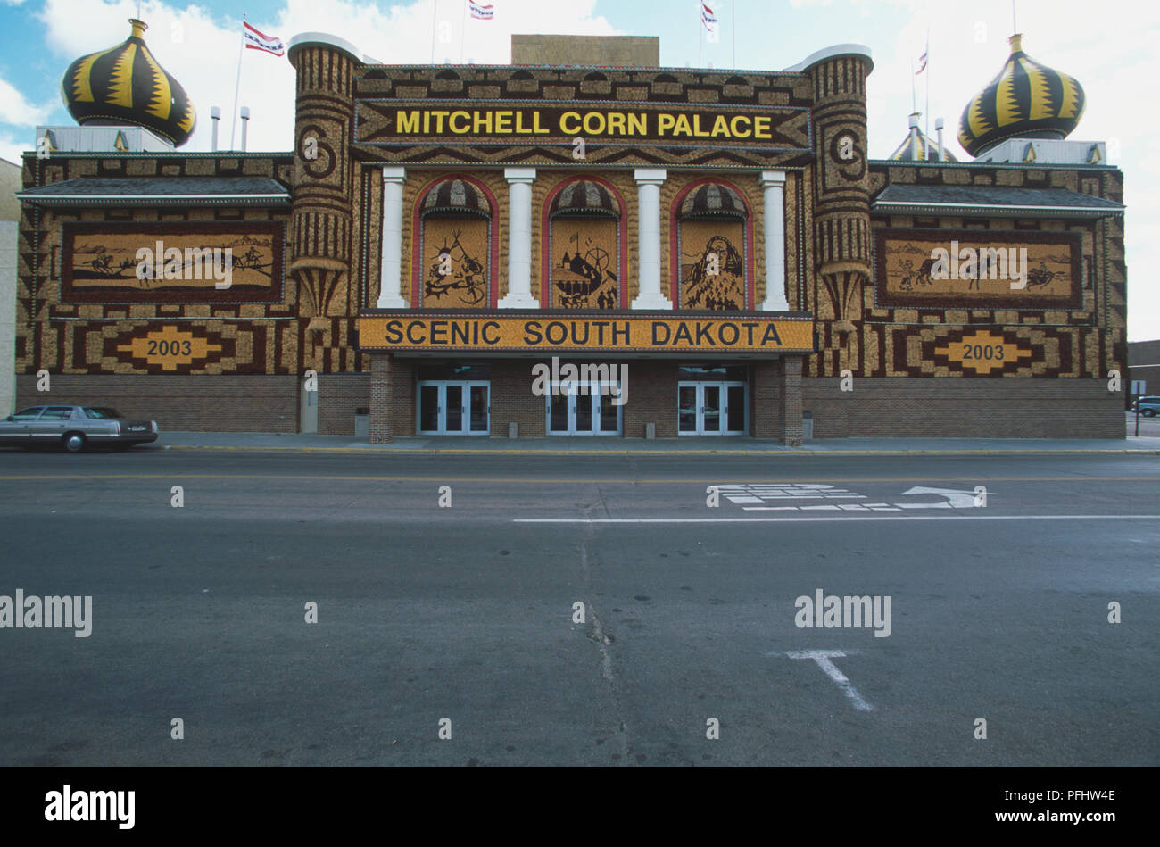 Corn palaces hi-res stock photography and images - Alamy