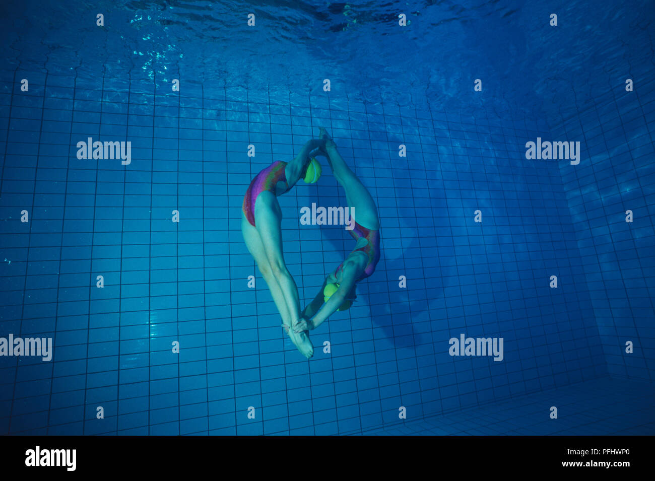 Synchronized swimming routine hi-res stock photography and images - Alamy