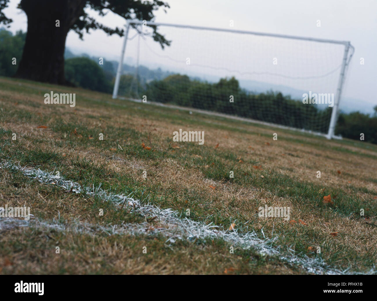 Football pitch lines hi-res stock photography and images - Alamy