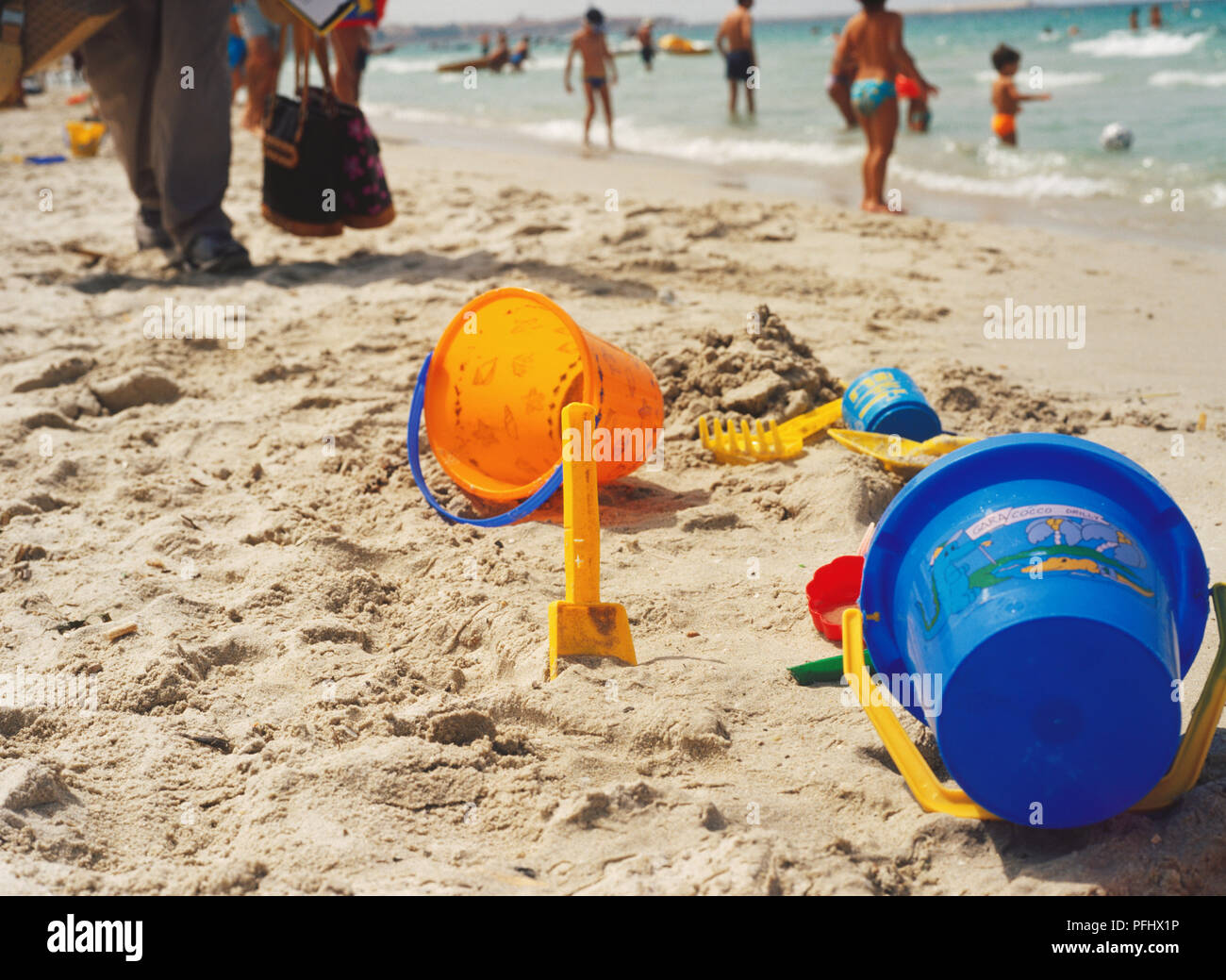 Kids Buckets And Spades High Resolution Stock Photography and Images ...
