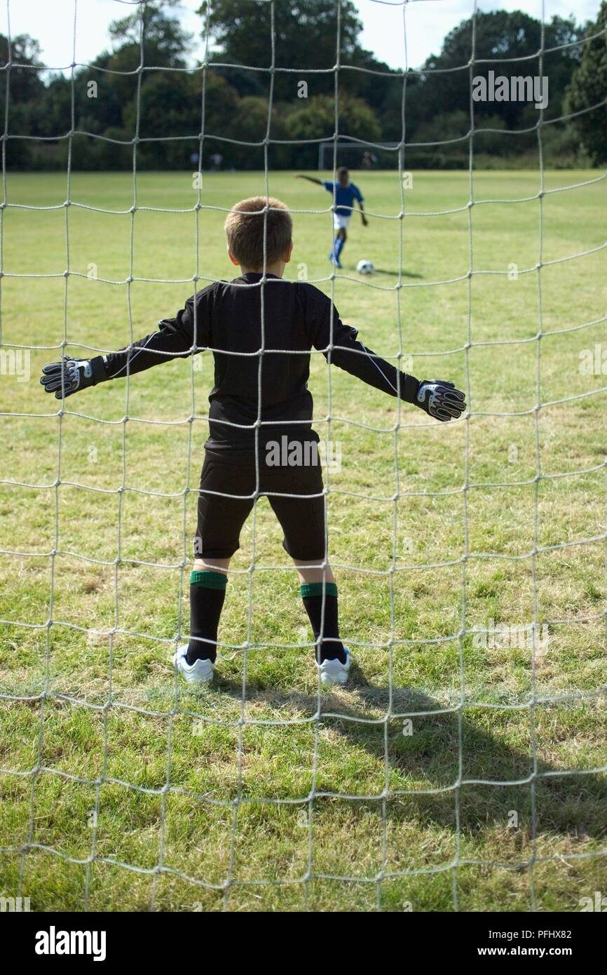 Full length goal penalty hi-res stock photography and images - Alamy