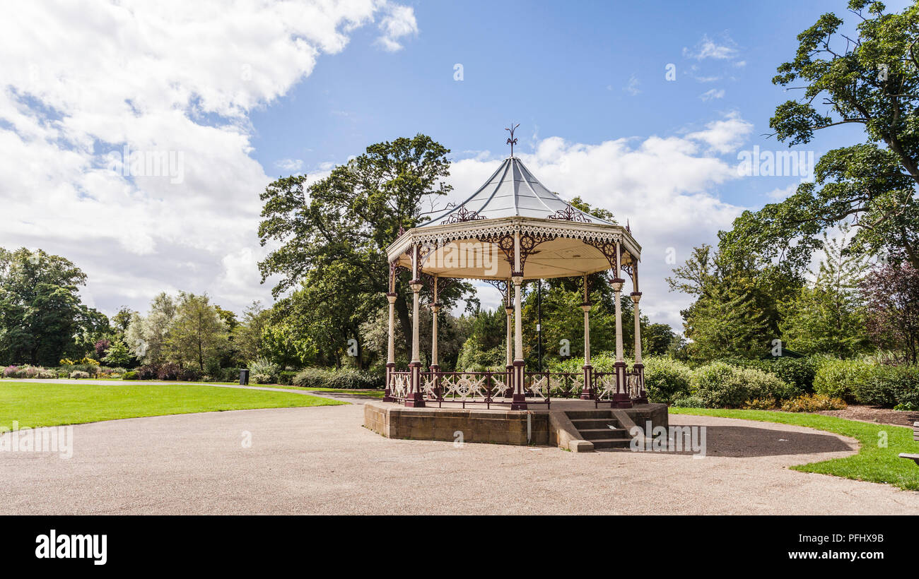 The bandstand in Albert Park,Middlesbrough,England,UK Stock Photo - Alamy