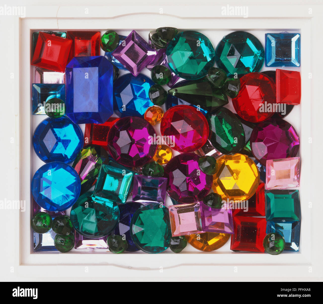 Colourful jewels hi-res stock photography and images - Alamy