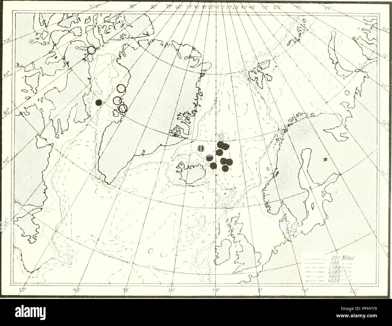 The Danish Ingolf Expedition investigated marine life in the Arctic ...