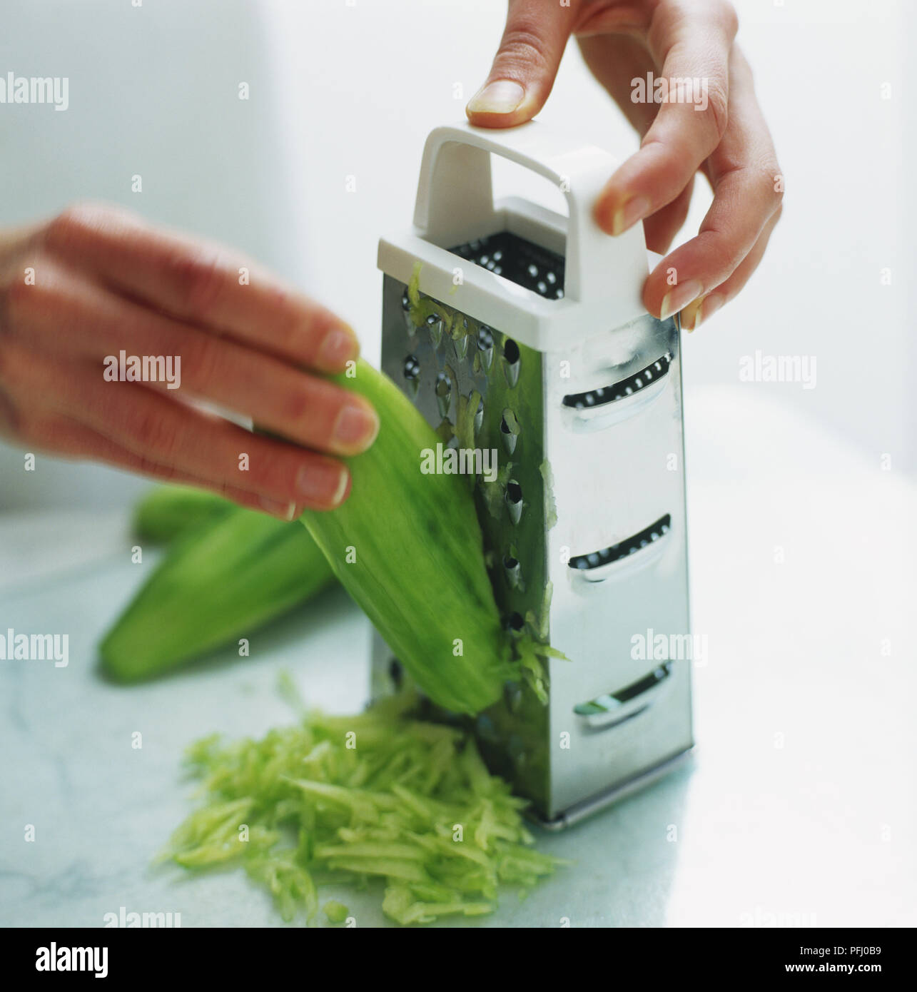 Peeled cucumber hi-res stock photography and images - Alamy