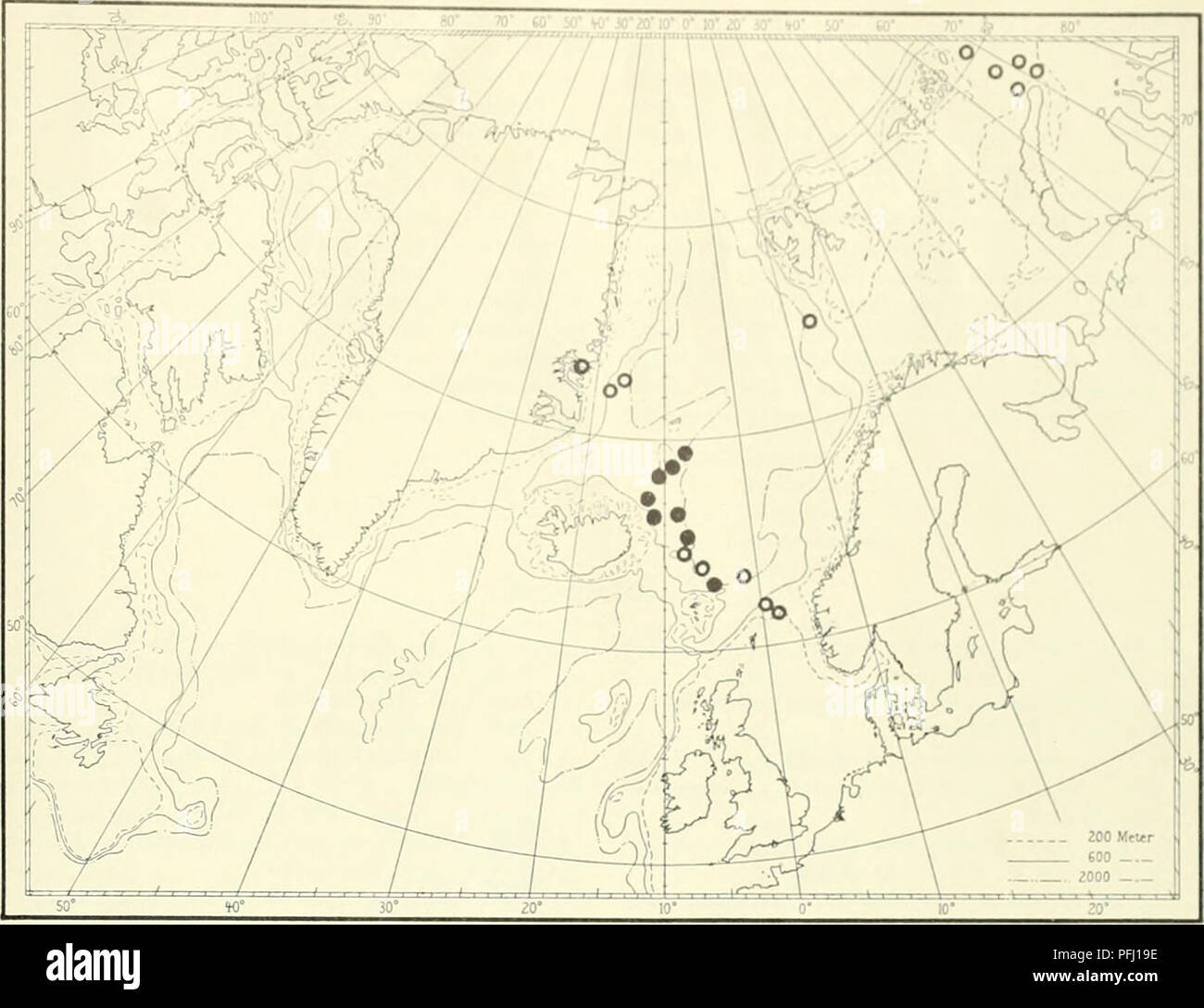 The Danish Ingolf Expedition (1895-1896) focused on marine life and ...