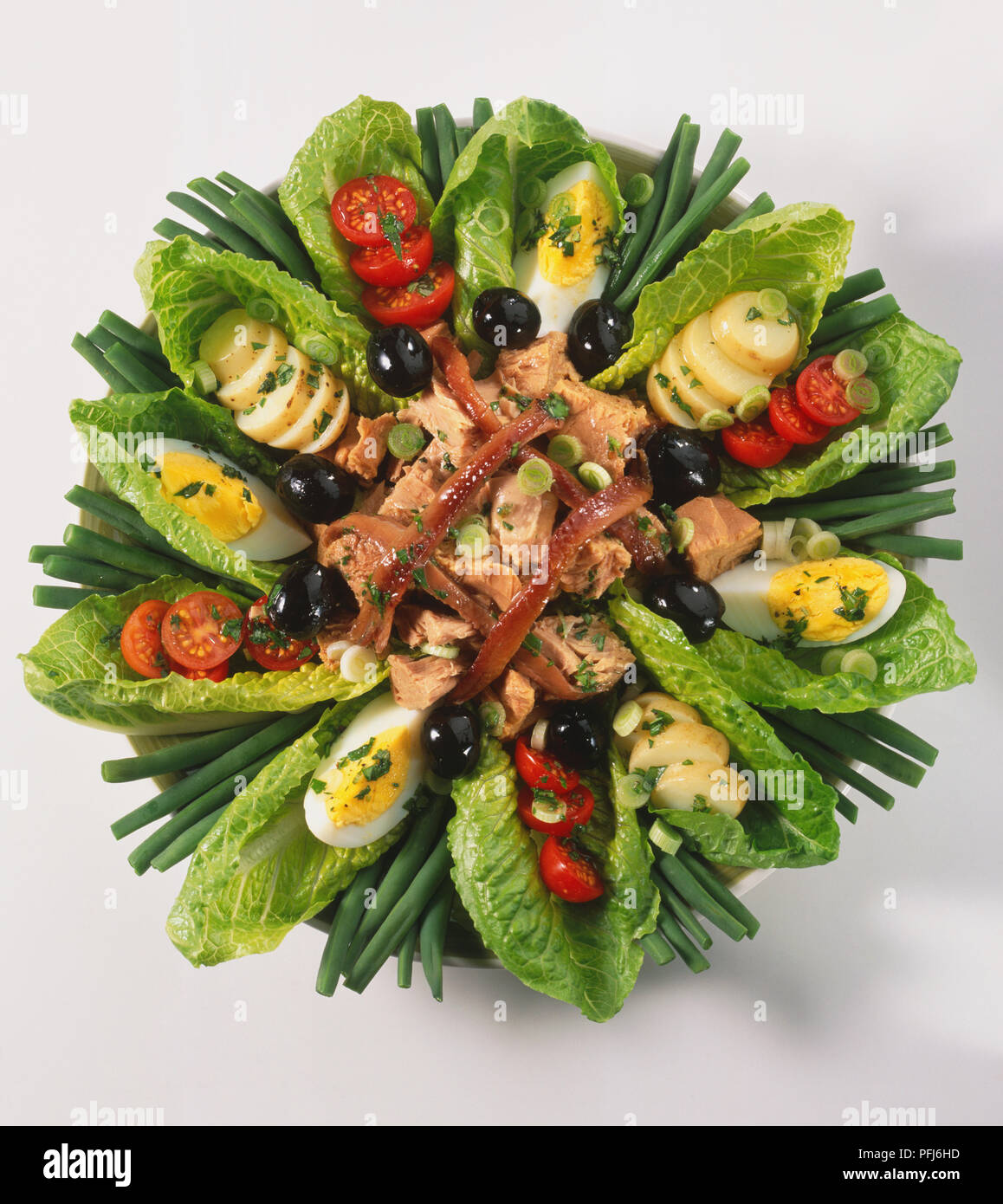 Nicoise salad ingredients hi-res stock photography and images - Alamy