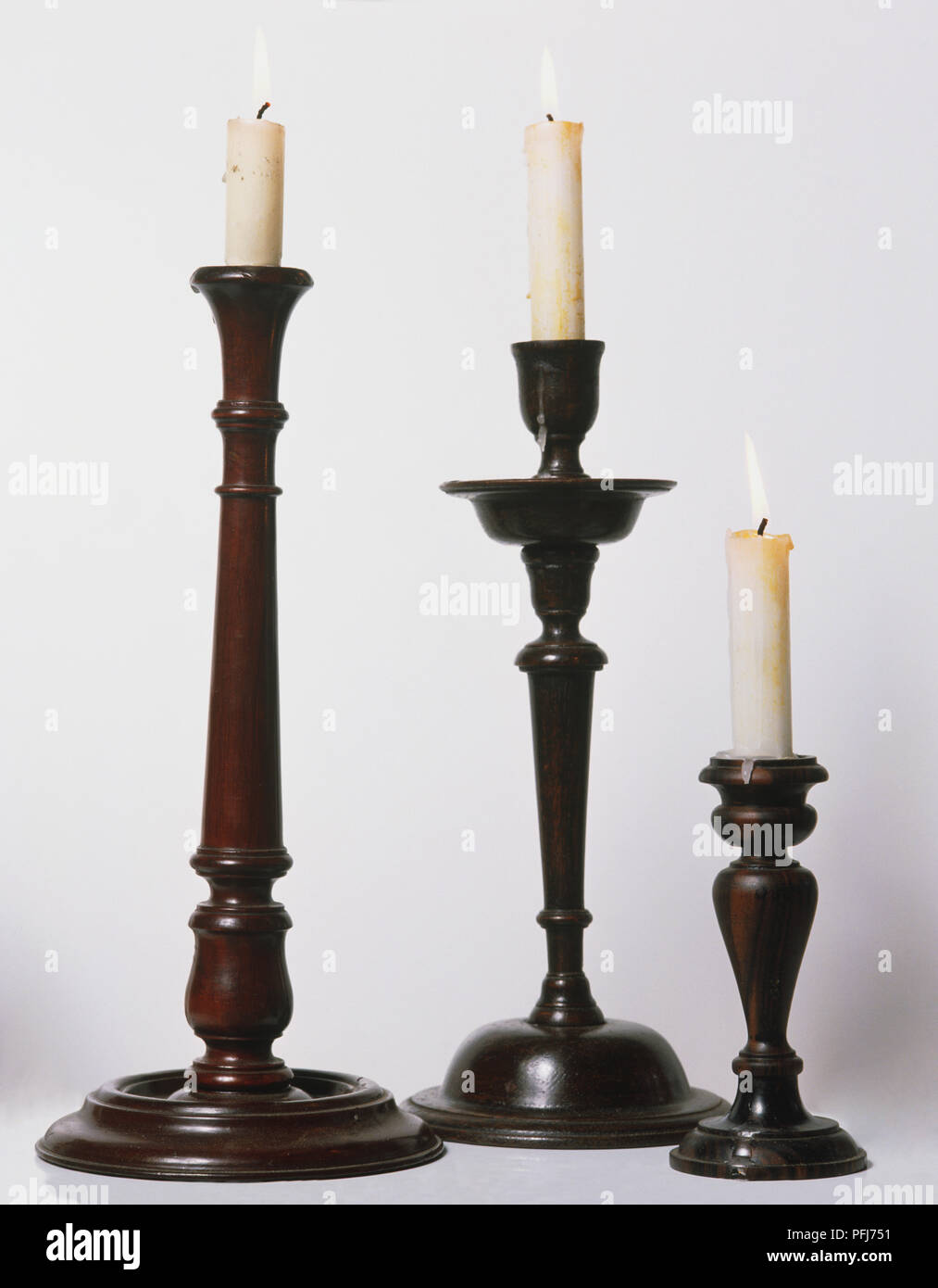 Trio of candles hi-res stock photography and images - Alamy