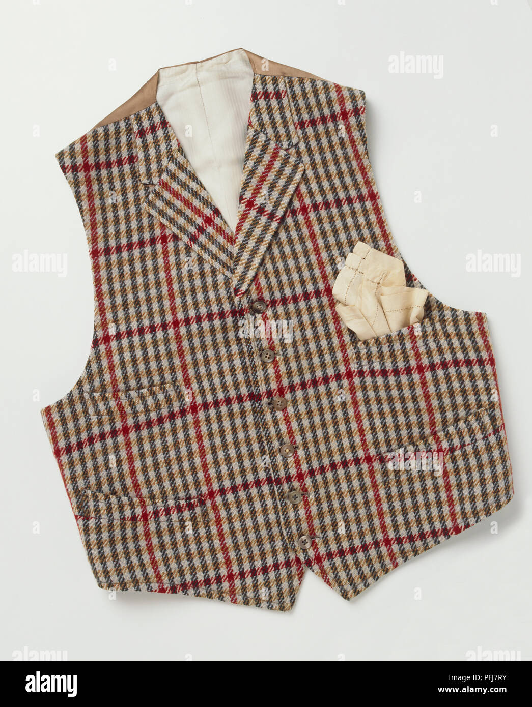 Checked waistcoat hi-res stock photography and images - Alamy