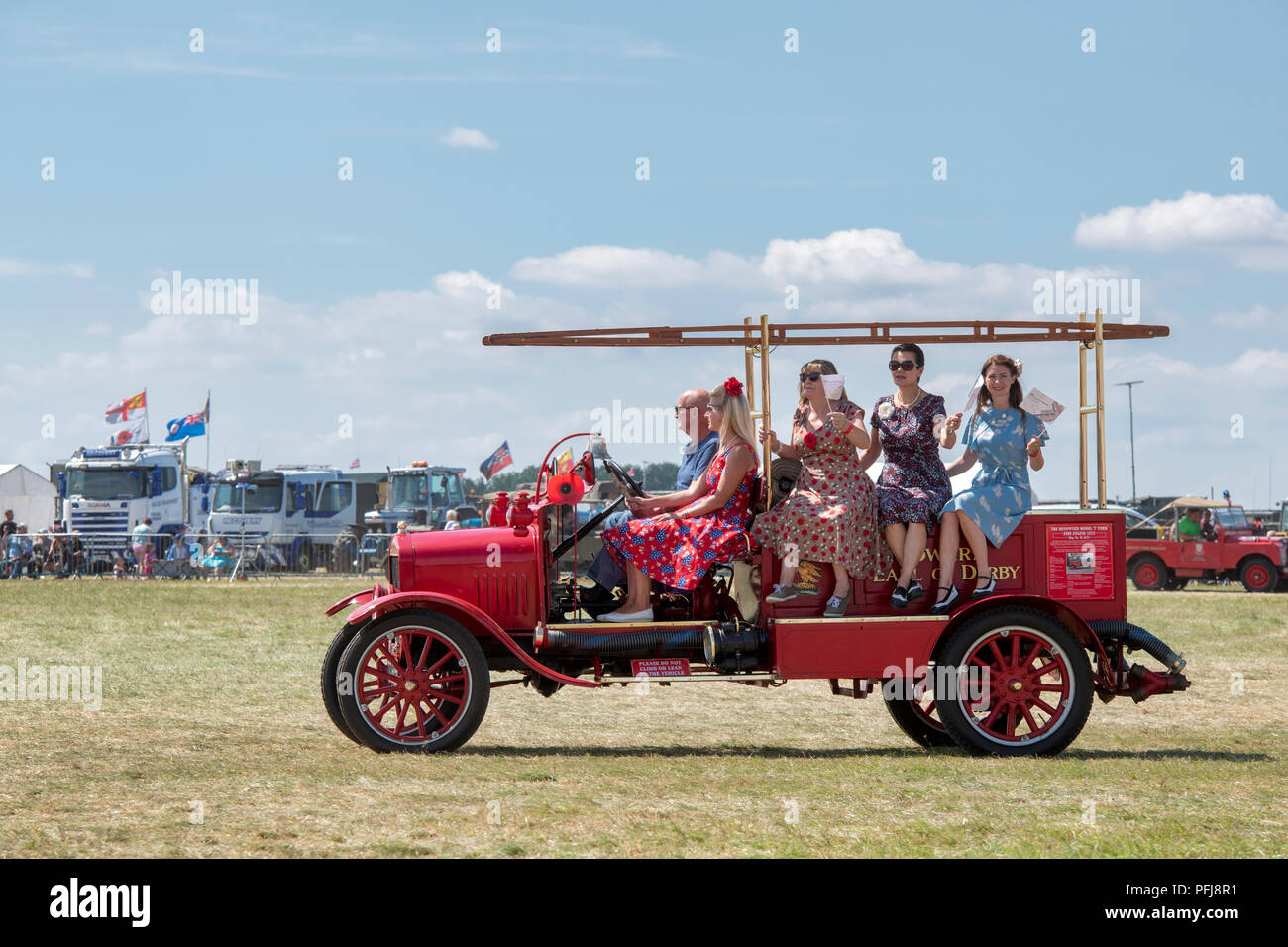Vintage fire engine hi-res stock photography and images - Alamy