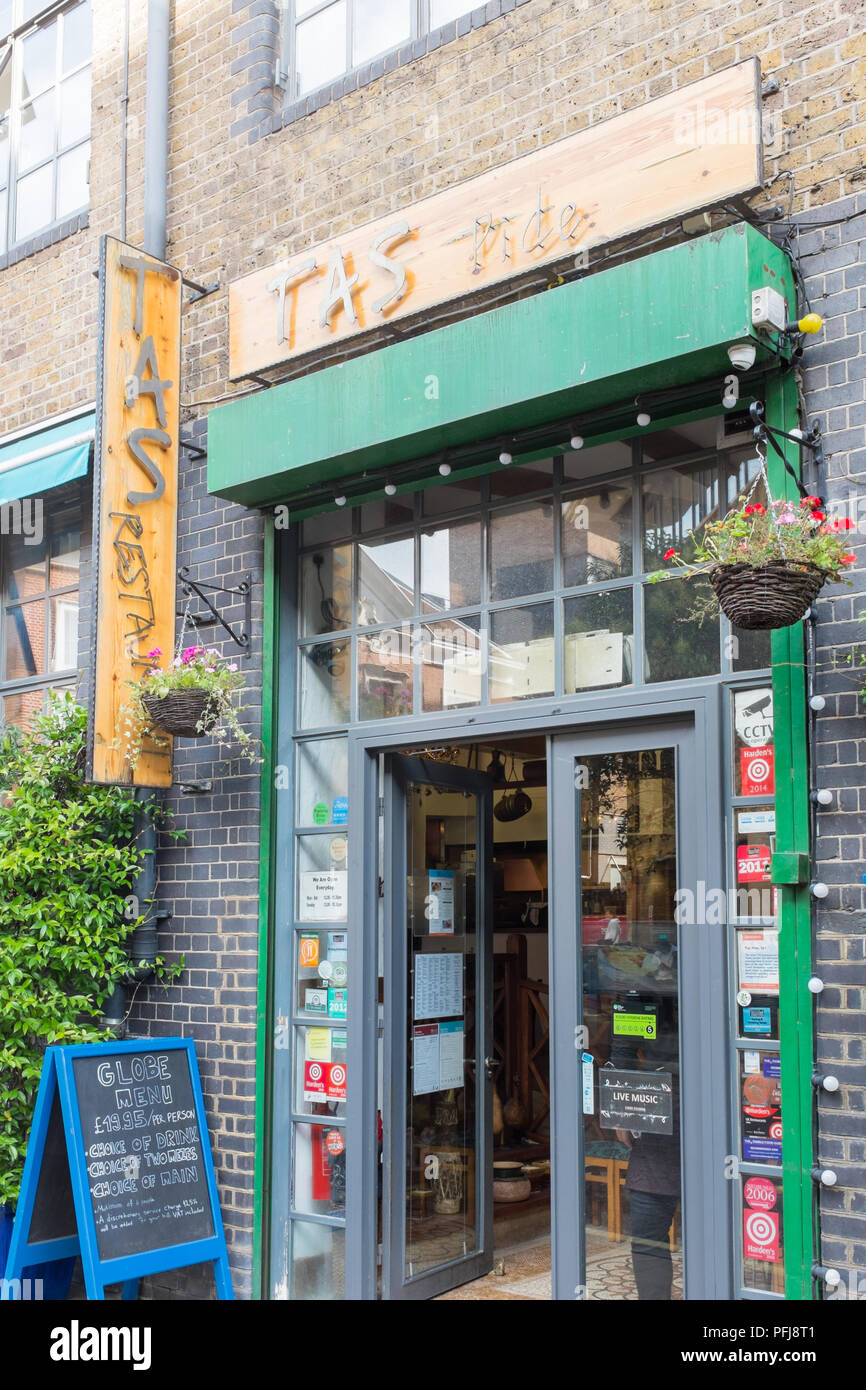 Tas Pide Turkish mezze restaurant in New Globe Walk by the Shakespeare ...