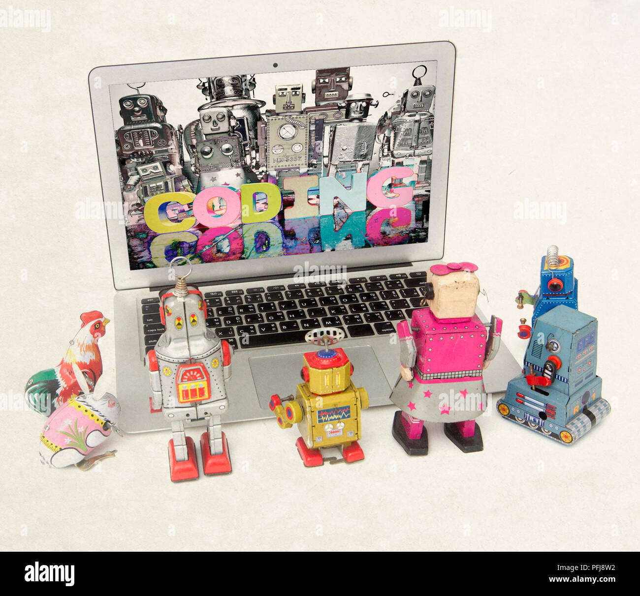 Kids science project computer hi-res stock photography and images - Alamy