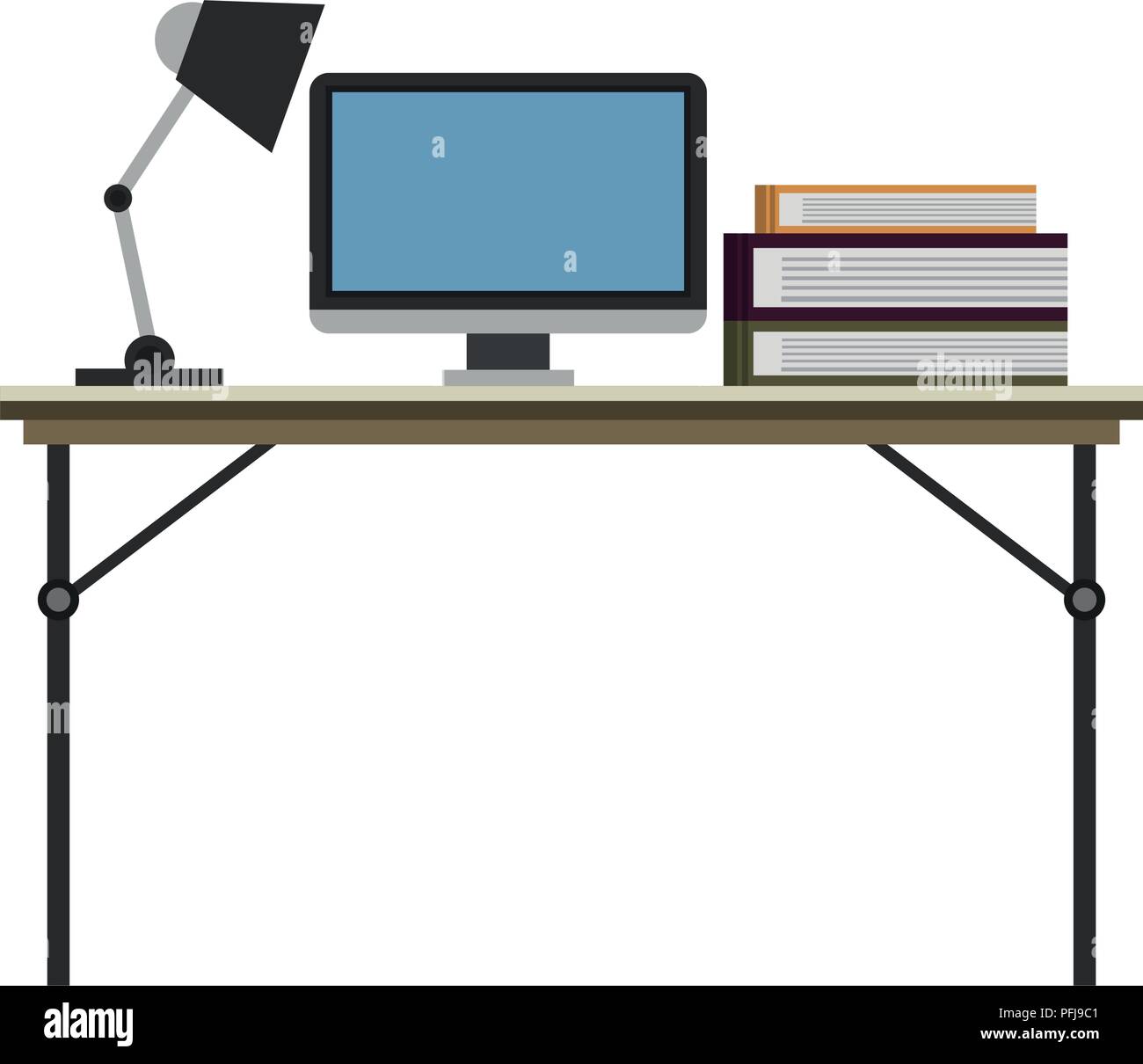 Busy computer screen Stock Vector Images - Alamy