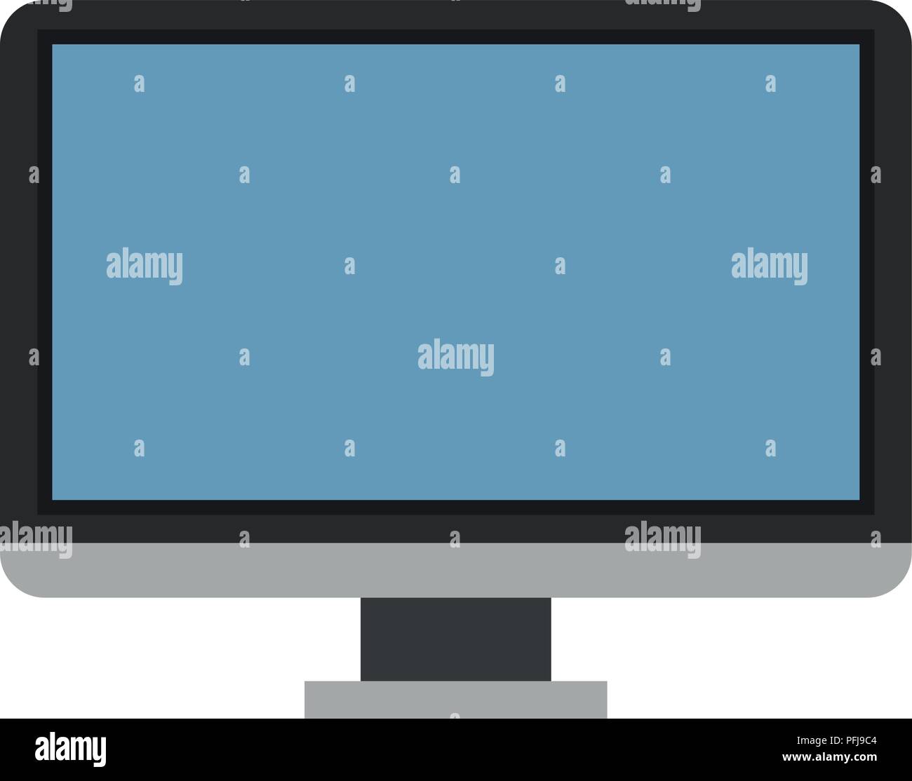 Computer screen isolated Stock Vector Image & Art - Alamy