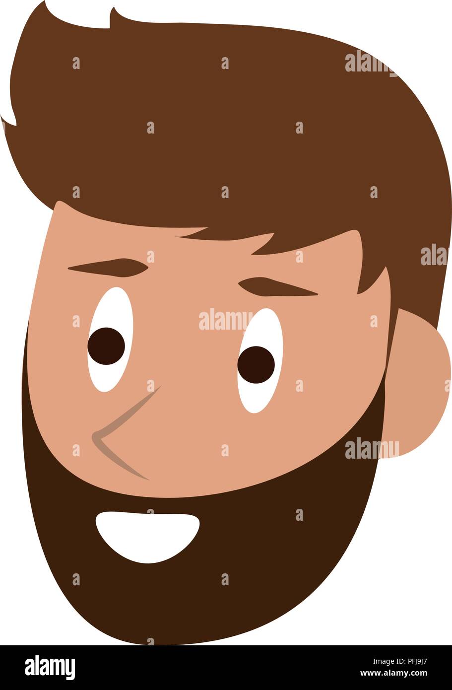Man face cartoon Stock Vector Image & Art - Alamy