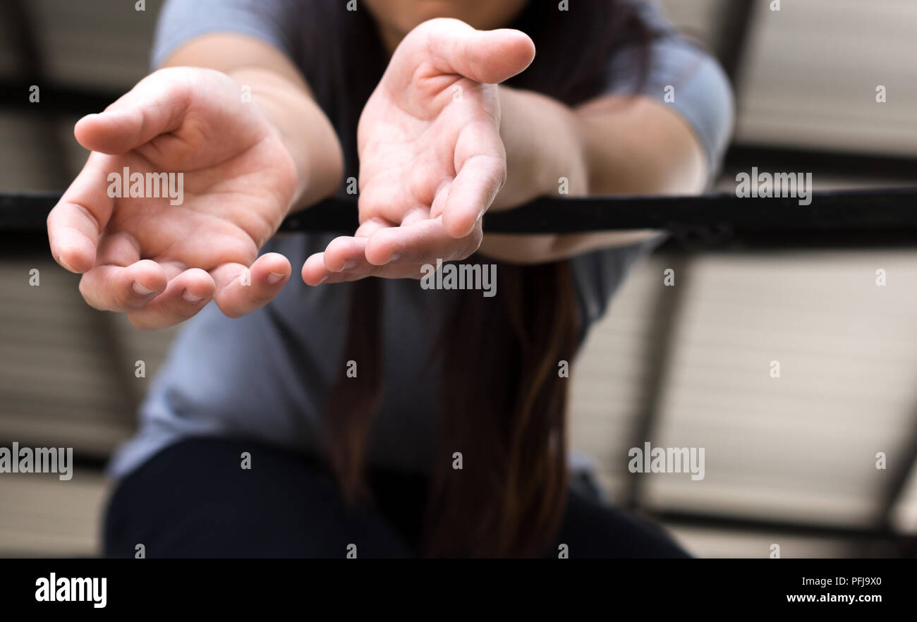 Reach out for help hi-res stock photography and images - Alamy