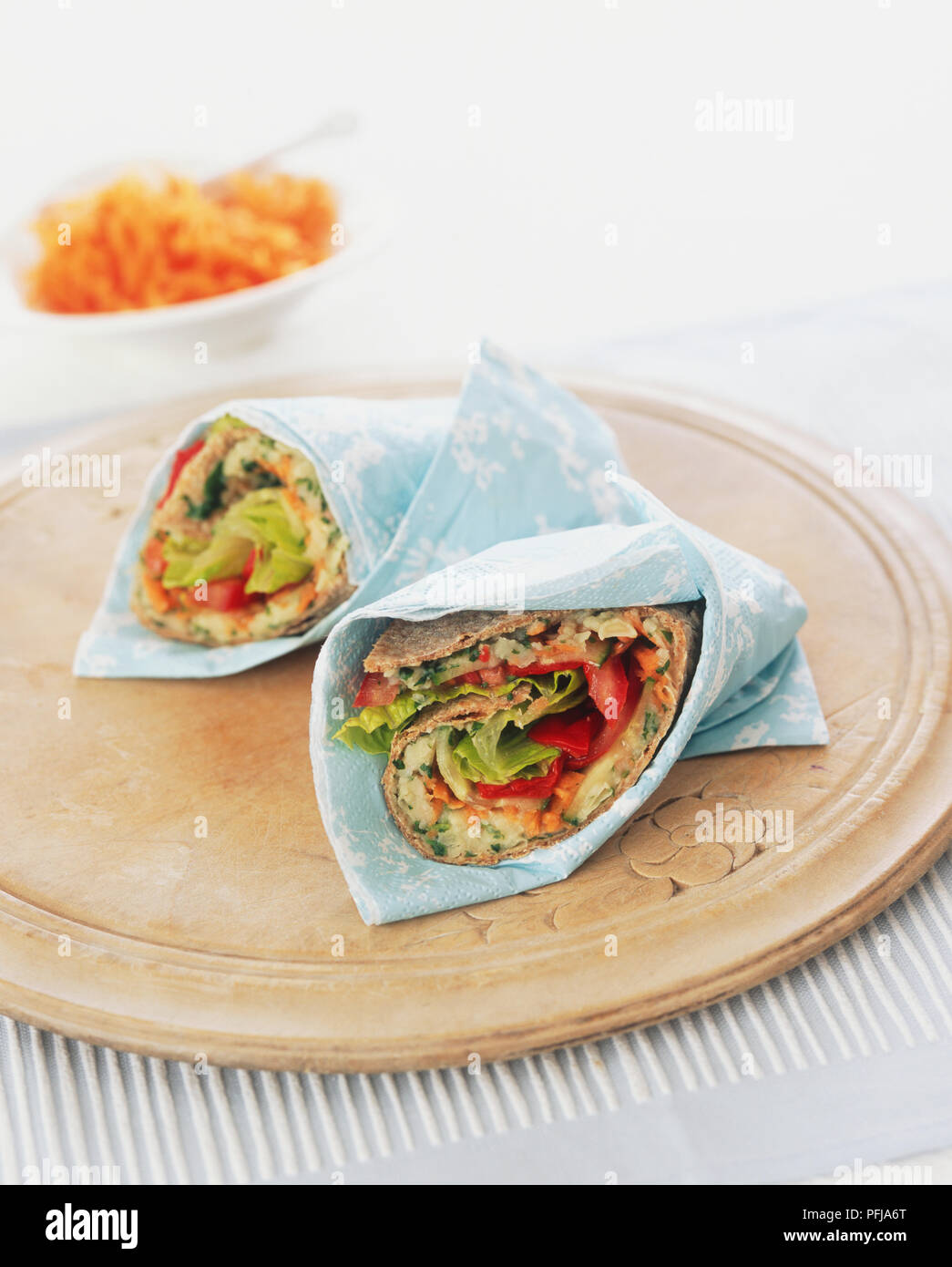 Wholemeal wrap hi-res stock photography and images - Alamy
