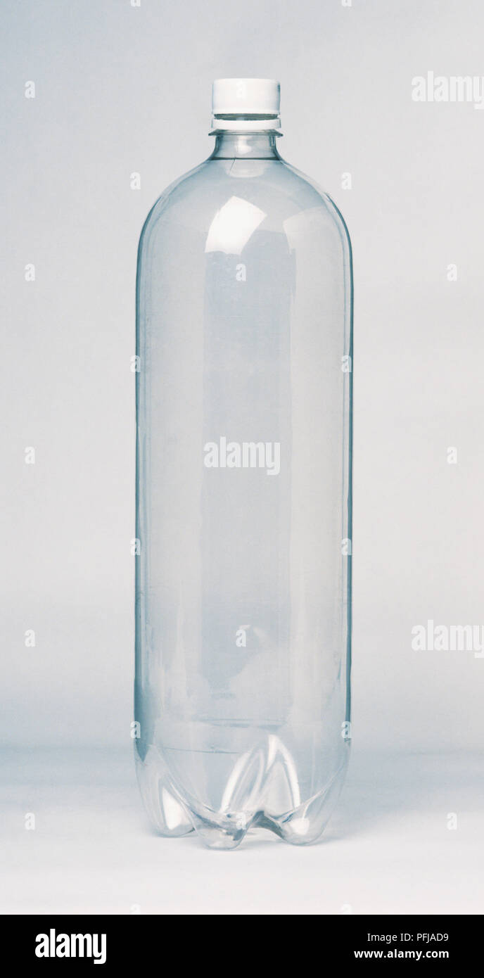 Plastic bottle with top Stock Photo - Alamy