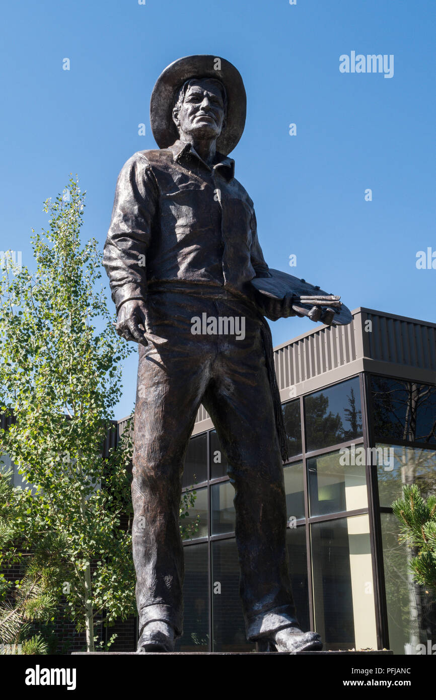 C.M. Russell Museum is in Great Falls, Montana, USA Stock Photo - Alamy