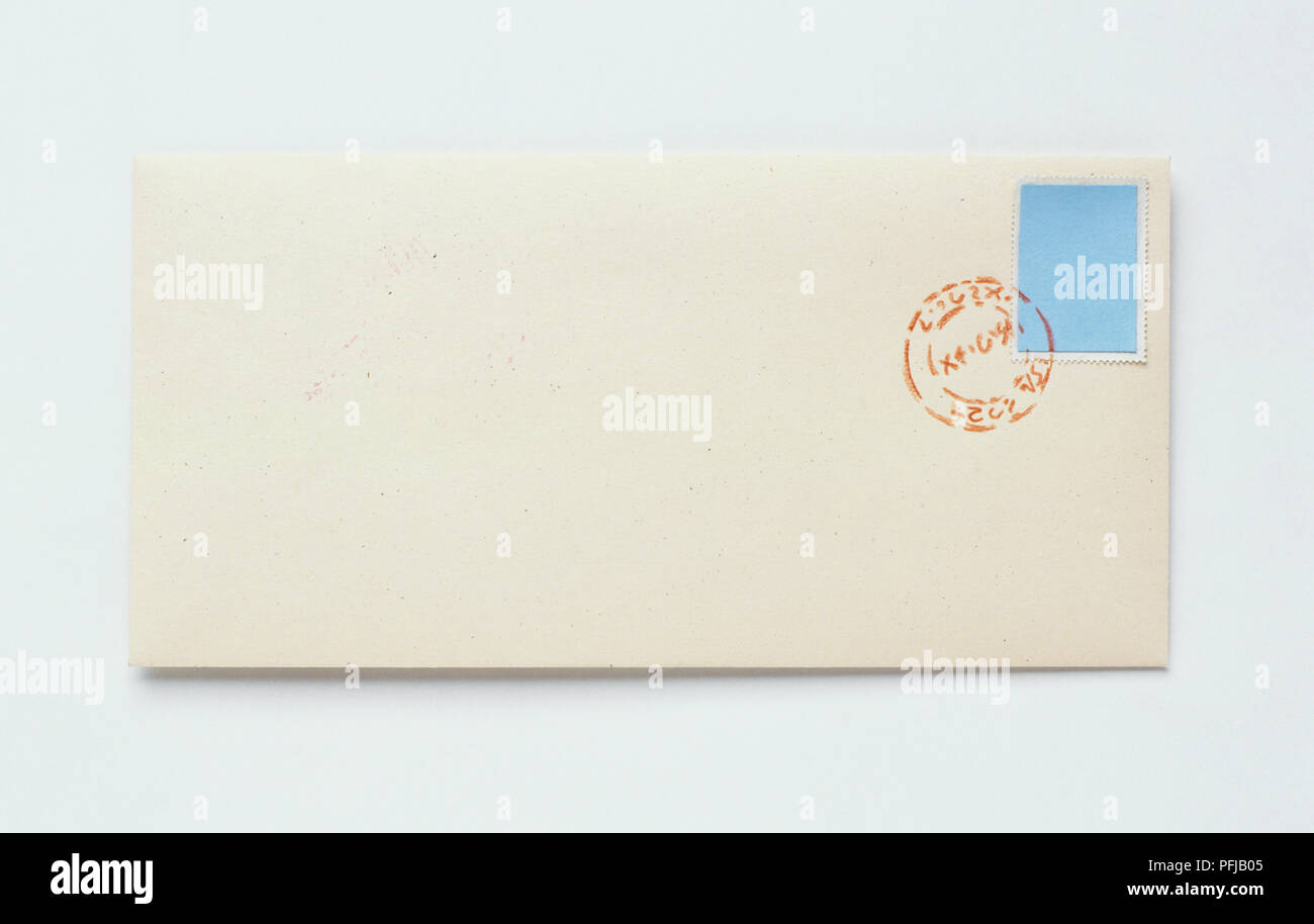Stamped envelope hi-res stock photography and images - Alamy