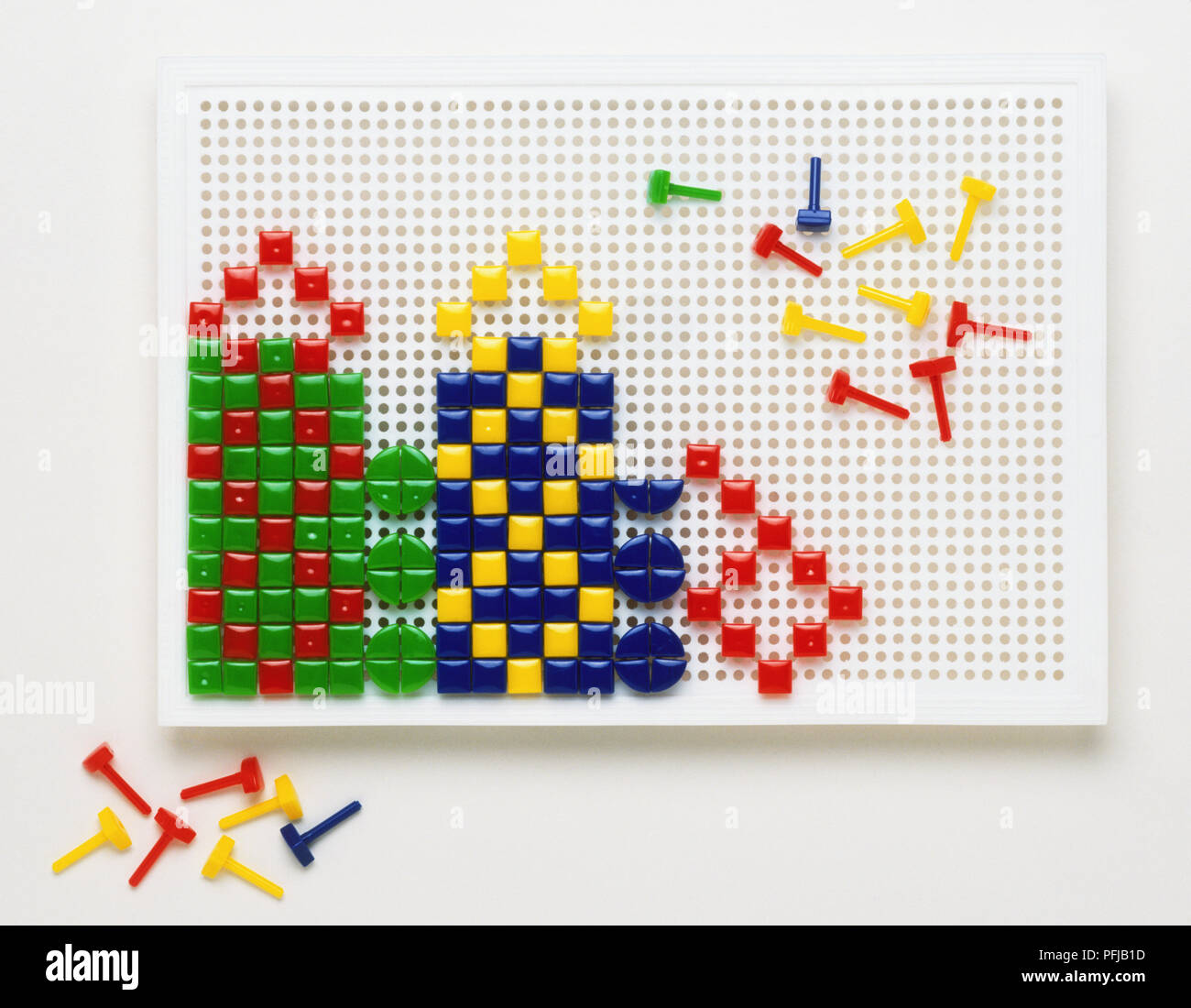 Multi colour tiles hi-res stock photography and images - Alamy