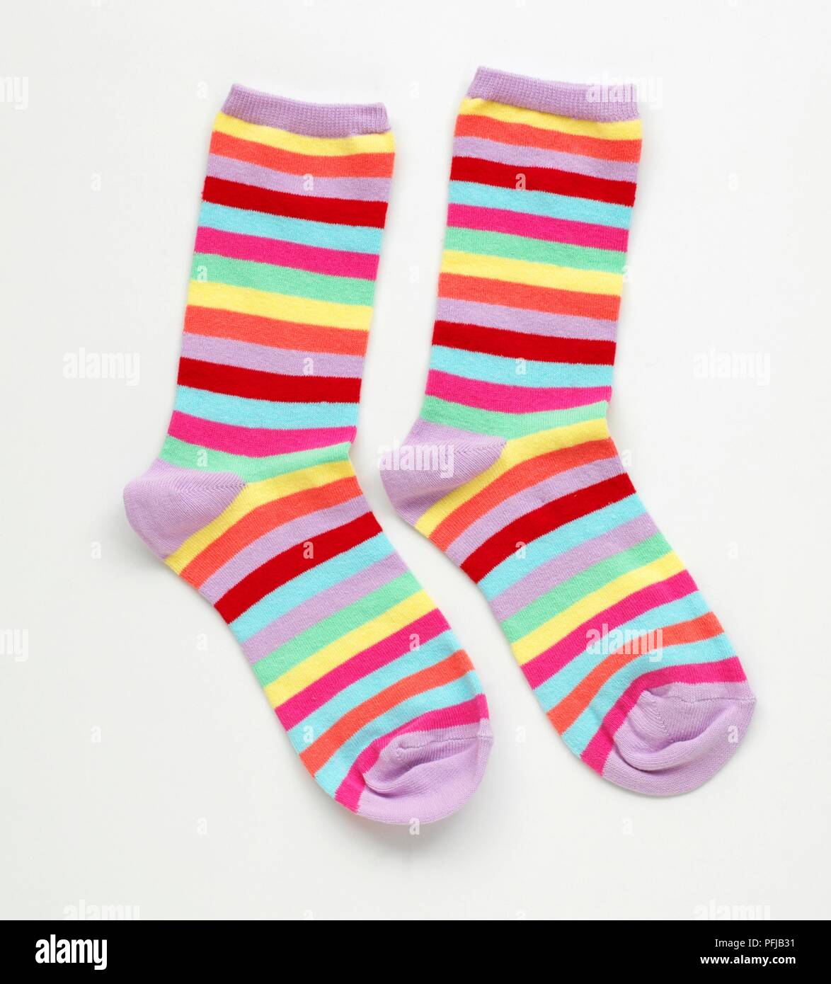 Coloured socks hi-res stock photography and images - Alamy