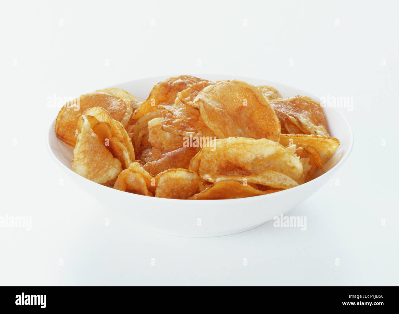 Bowl of crisps Stock Photo - Alamy