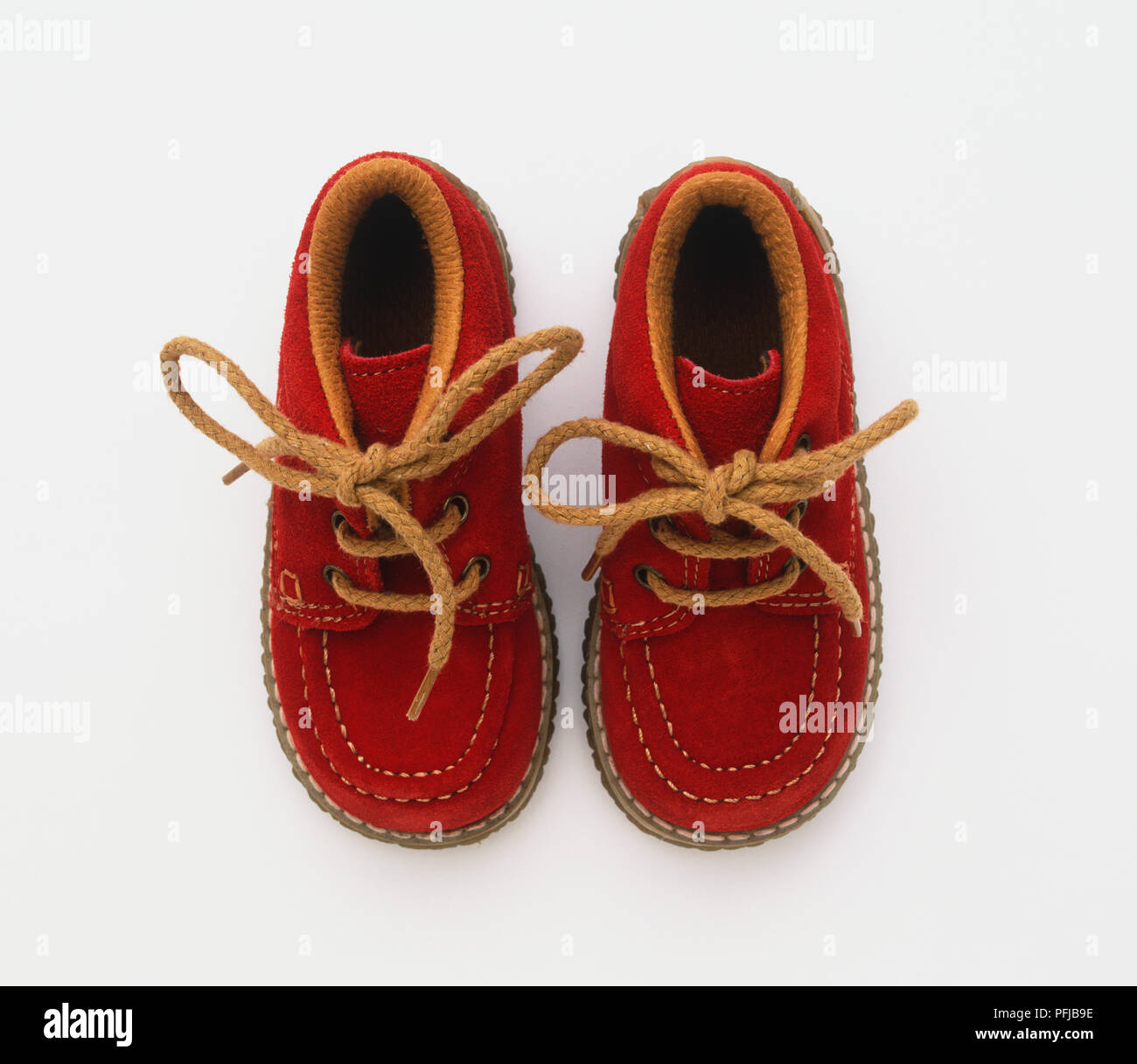 Red leather booties hi-res stock photography and images - Alamy