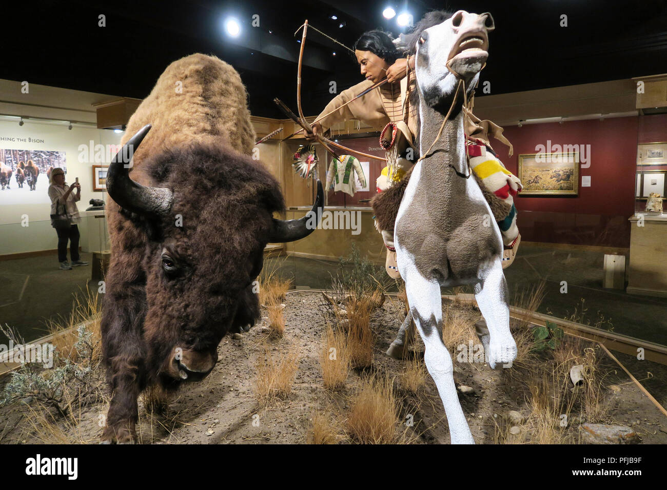 C.M. Russell Museum is in Great Falls, Montana, USA Stock Photo - Alamy