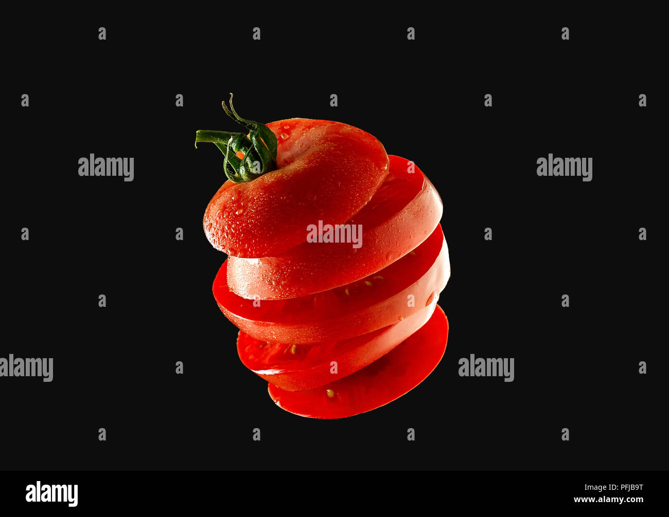Flying tomato hi-res stock photography and images - Alamy