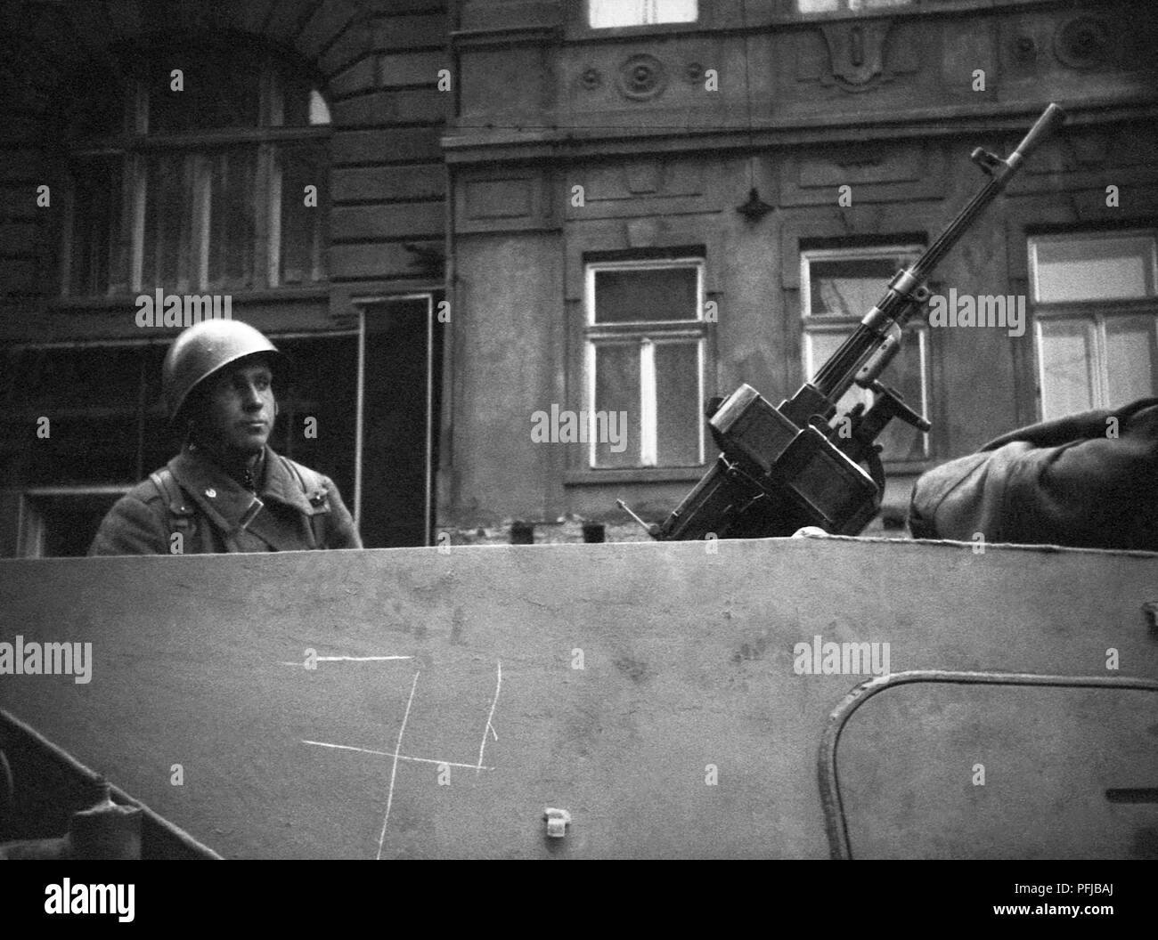 Soviet occupation 1968 Black and White Stock Photos & Images - Alamy