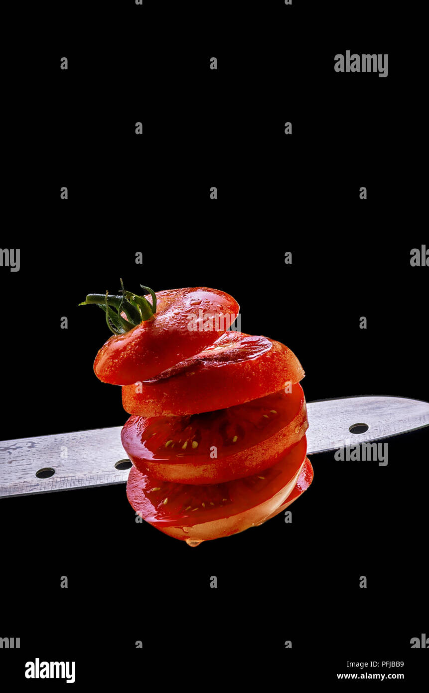 Flying tomato hi-res stock photography and images - Alamy