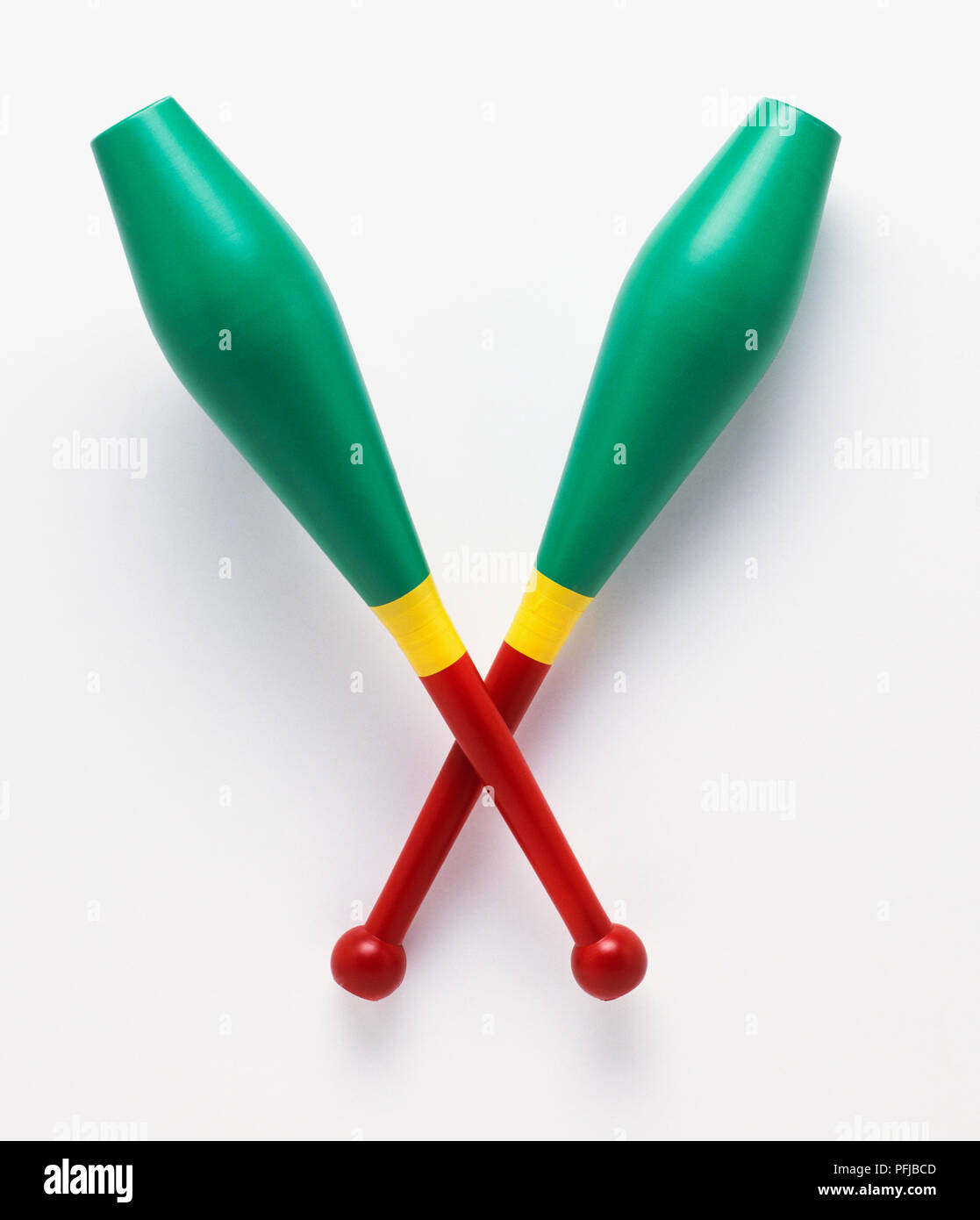 Two bowling pins Stock Photo - Alamy