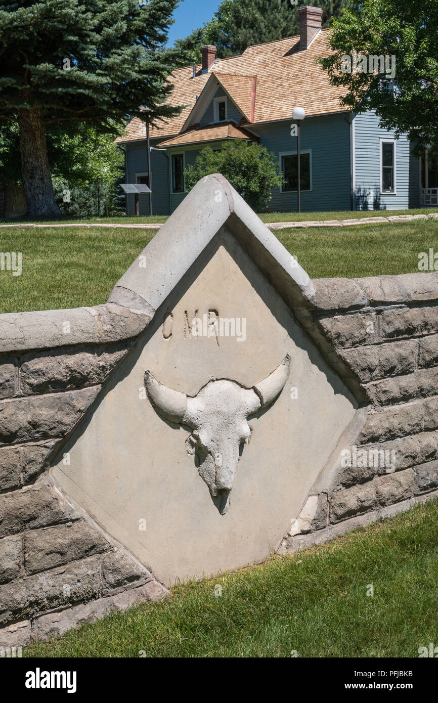 C.M. Russell Museum is in Great Falls, Montana, USA Stock Photo - Alamy