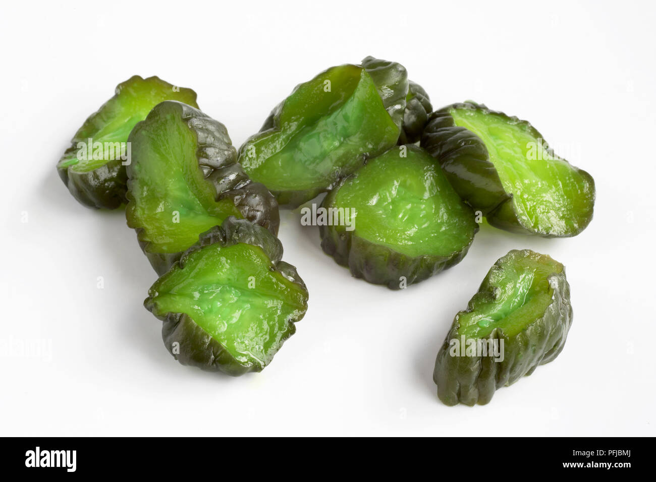 Pickling green cucumber shot hi-res stock photography and images - Alamy