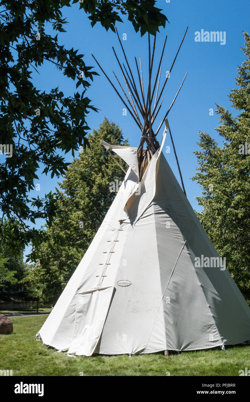 C.M. Russell Museum is in Great Falls, Montana, USA Stock Photo - Alamy