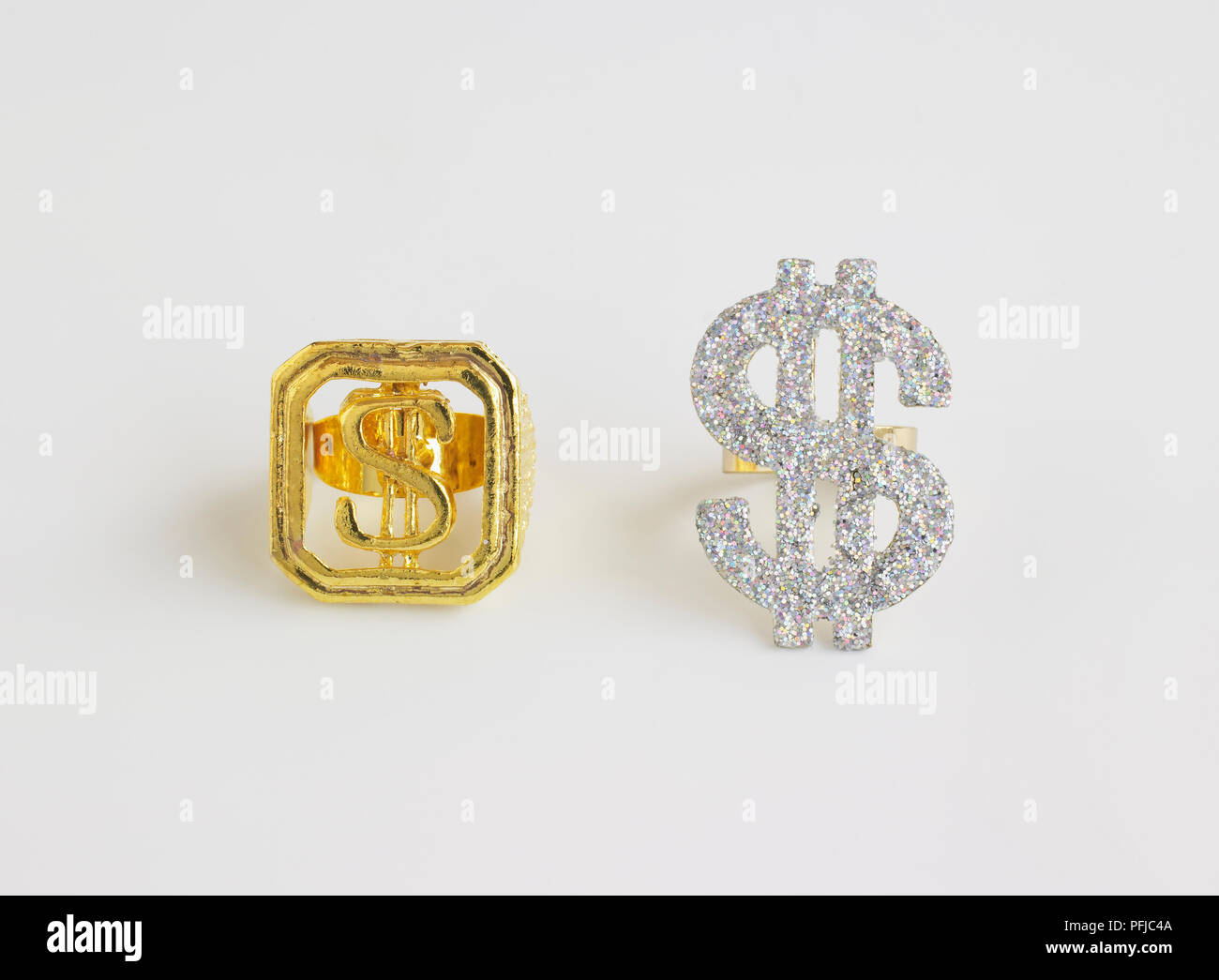 Gold Dollar Sign Bling