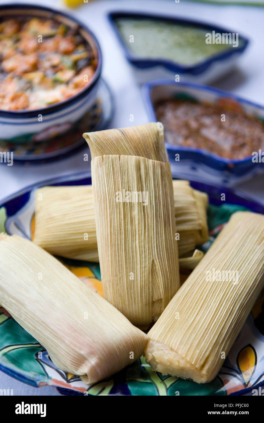 Tamales mexico city hi-res stock photography and images - Alamy