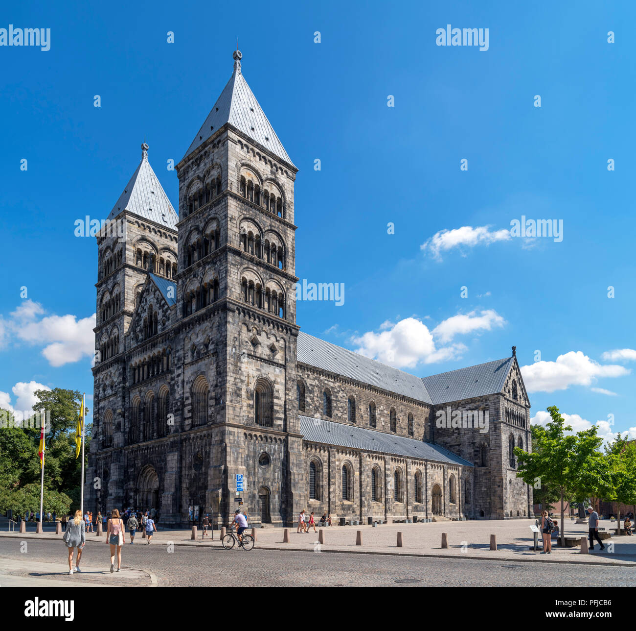 Lund Cathedral (Lunds domkyrka), Lund, Scania, Sweden Stock Photo - Alamy