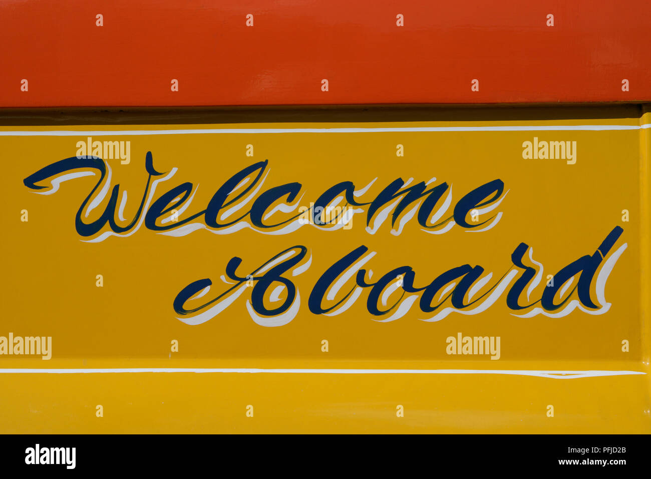 Welcome aboard hi-res stock photography and images - Alamy